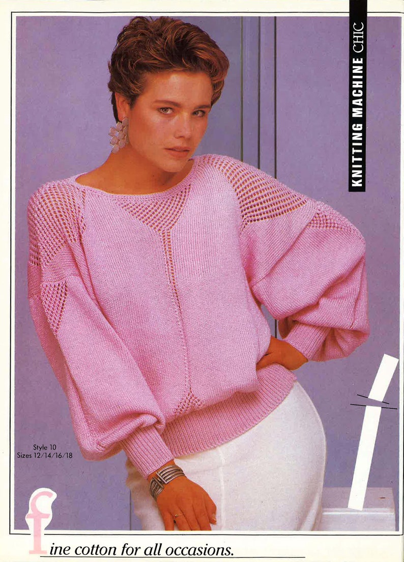 30 Machine Knitting Patterns Machine Knitting Design Machine - Etsy UK