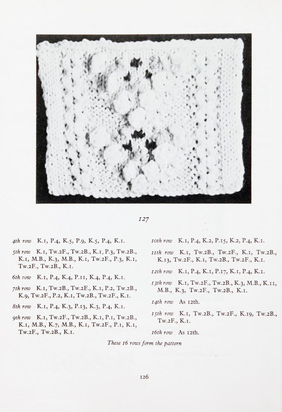 263 Traditional Knitting Patterns Charted Knitting Knitted Stitches ...