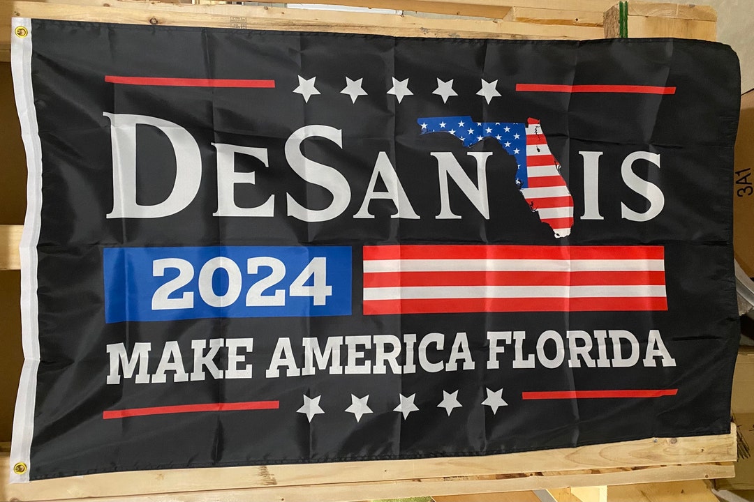 Ron Desantis 2024 Flag FREE USA SHIPPING President Republican Florida ...