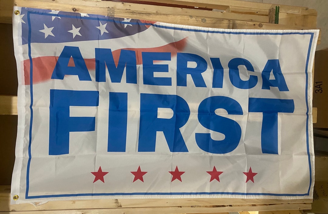 America First Flag FREE USA SHP Freedom Liberty Independence Patriotic ...