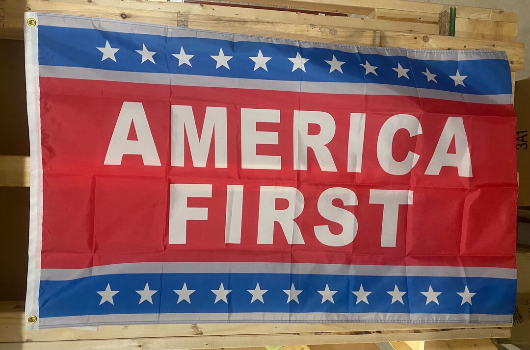 America First Flag FREE USA SHP Freedom Liberty Independence Patriotic ...