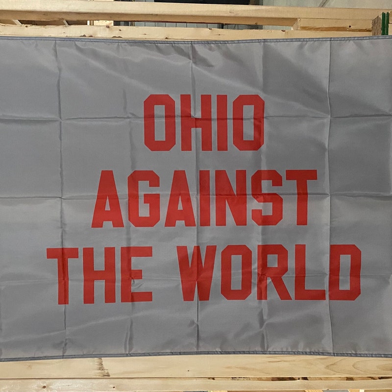 Ohio Against World Flag - Etsy