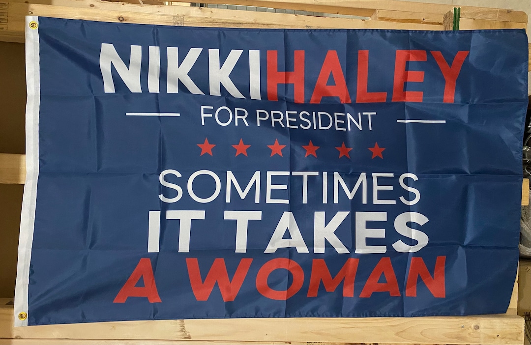 Nikki Haley for President 2024 Flag FREE USA SHIP Republican Save ...