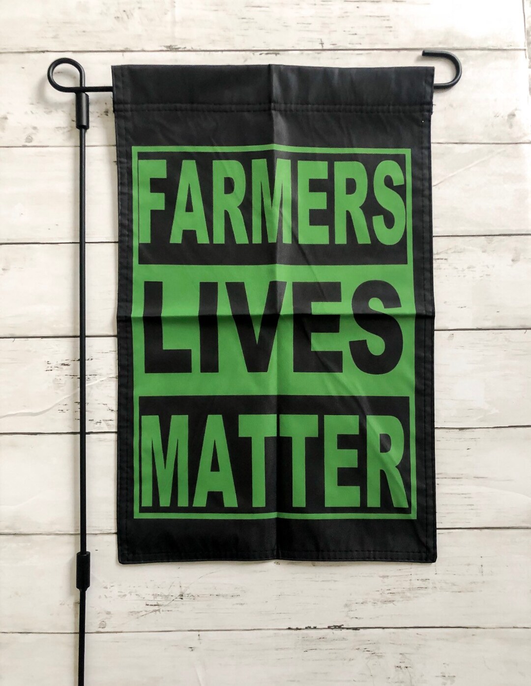 Garden Flag- Farmers Lives Matter - Etsy