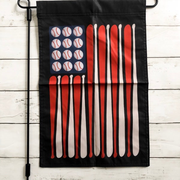 Baseball Garden Flag - Etsy