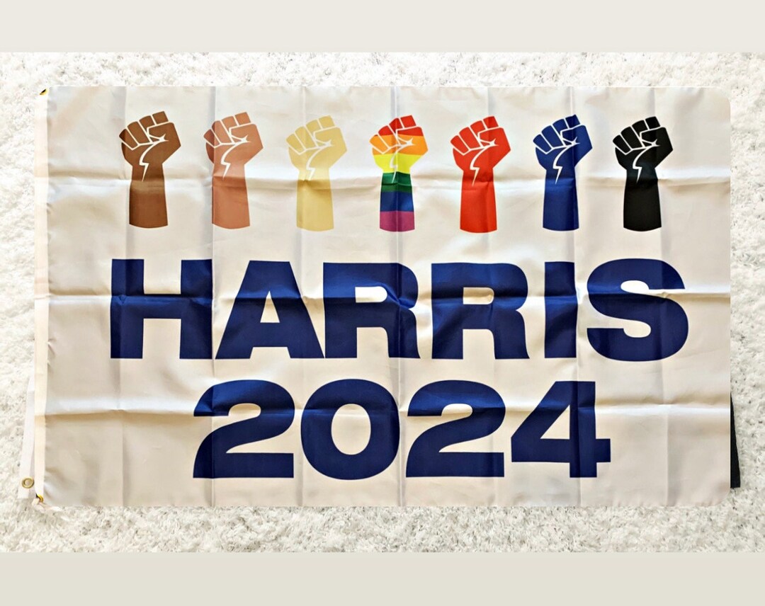 Kamala Harris 2024 President Election for the People Vote Democrat Blue ...