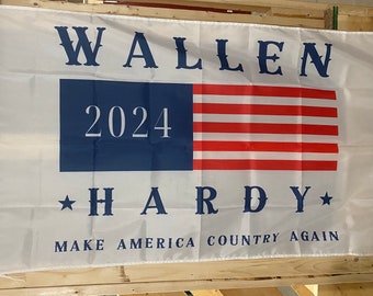 Wallen Flag FREE USA SHIPPING 2024 Contry Music Nashville - Etsy