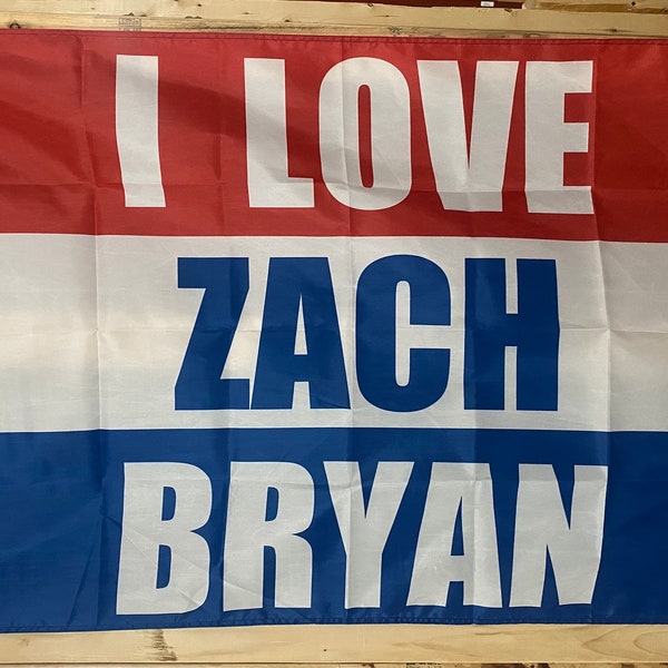 Zach Bryan Flag - Etsy