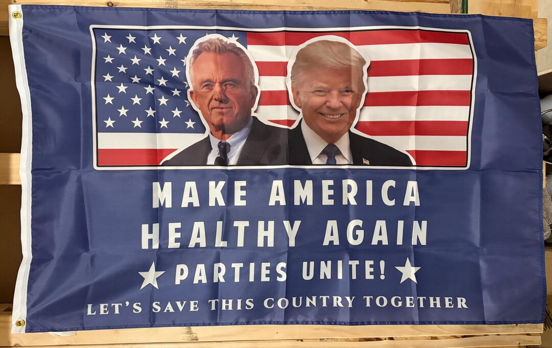 Robert Kennedy Jr MAHA Flag FREE Usa SHIP Make America Healthy Again ...