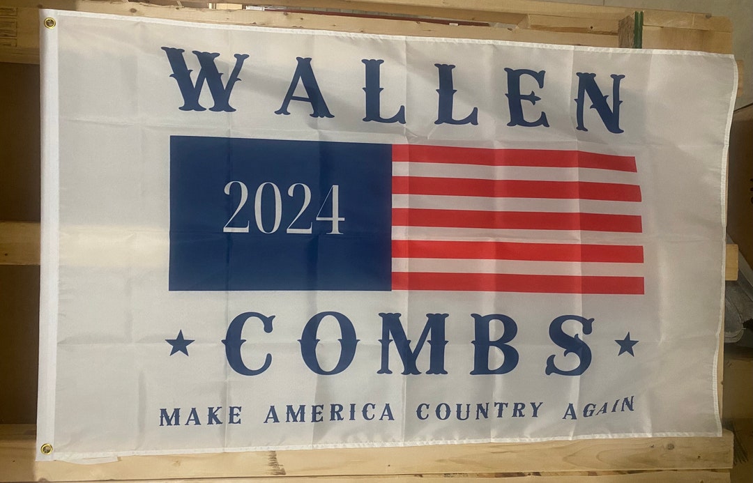 Wallen Flag FREE USA SHIP 2024 Combs Contry Music Nashville - Etsy
