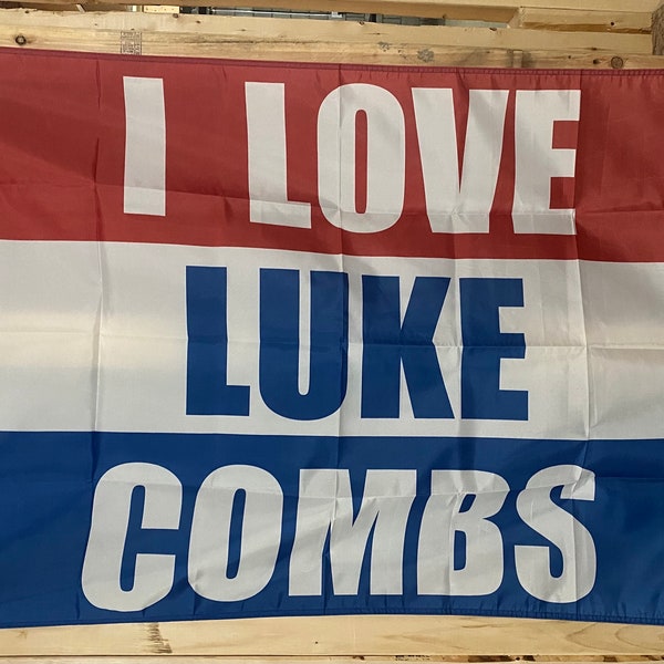 Luke Combs Flag - Etsy