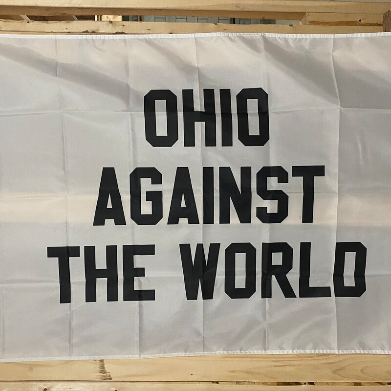 Ohio Against World Flag - Etsy