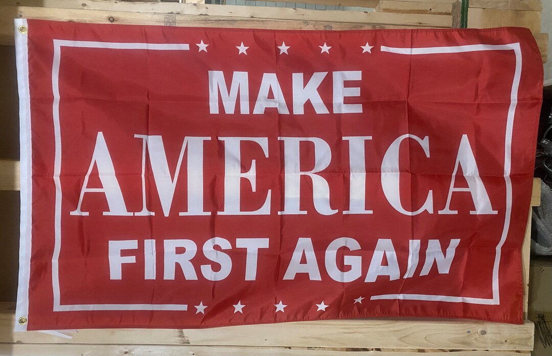 Donald Trump Flag FREE USA SHIP Make America First Again President ...