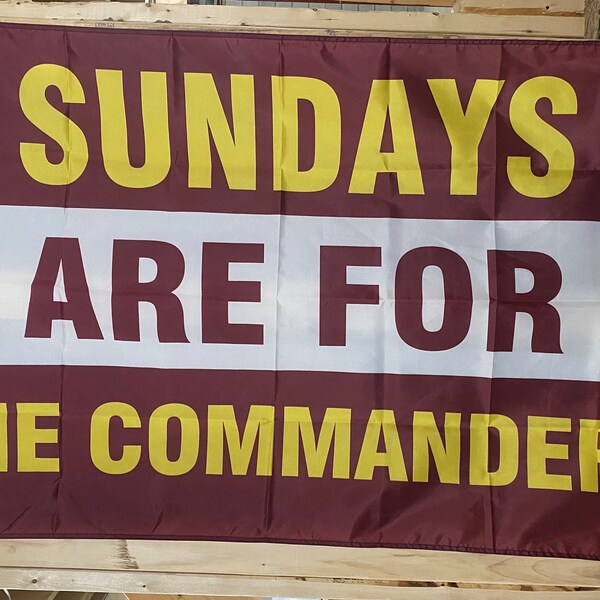 Commanders Flag - Etsy