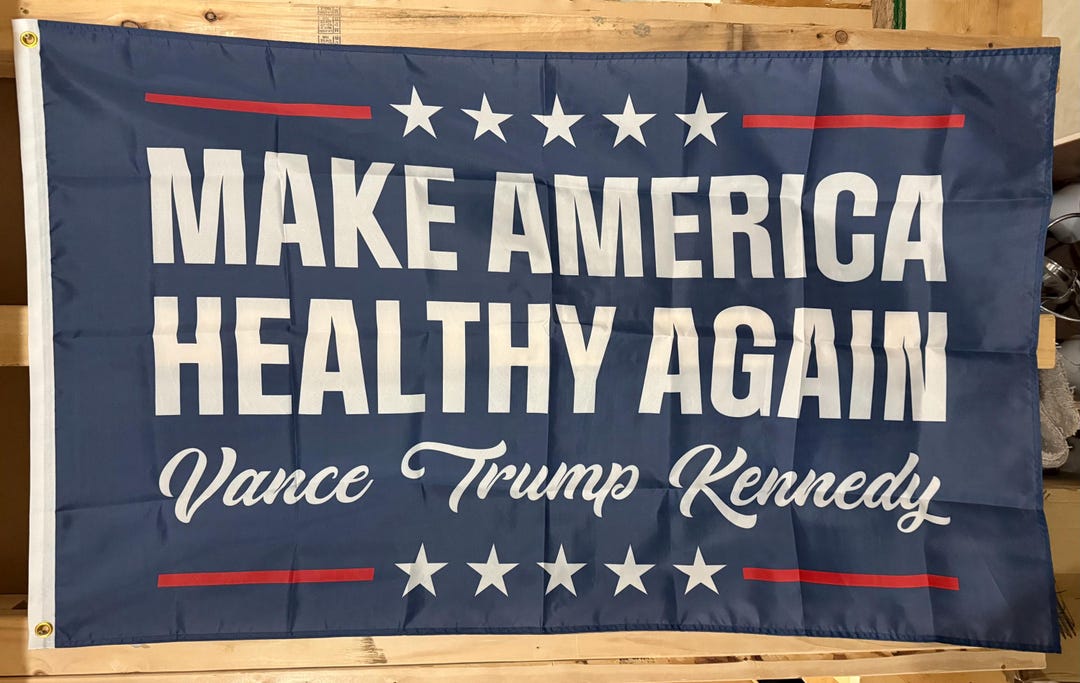 Robert Kennedy Jr MAHA Flag FREE Usa SHIP Make America Healthy Again ...