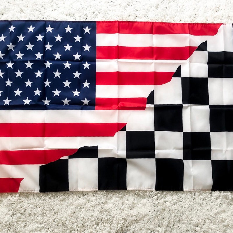 Checkered Flags Banner - Etsy