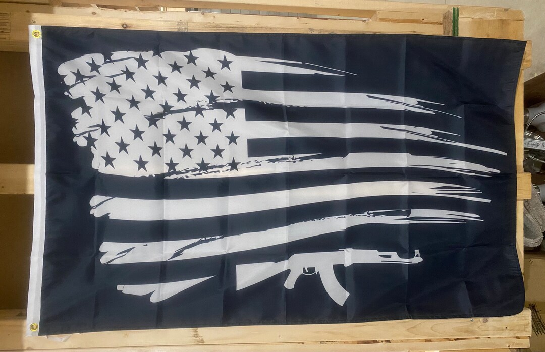 Pro Gun Flag FREE USA SHIP Save Second Amendment Ban Idiots Republican ...