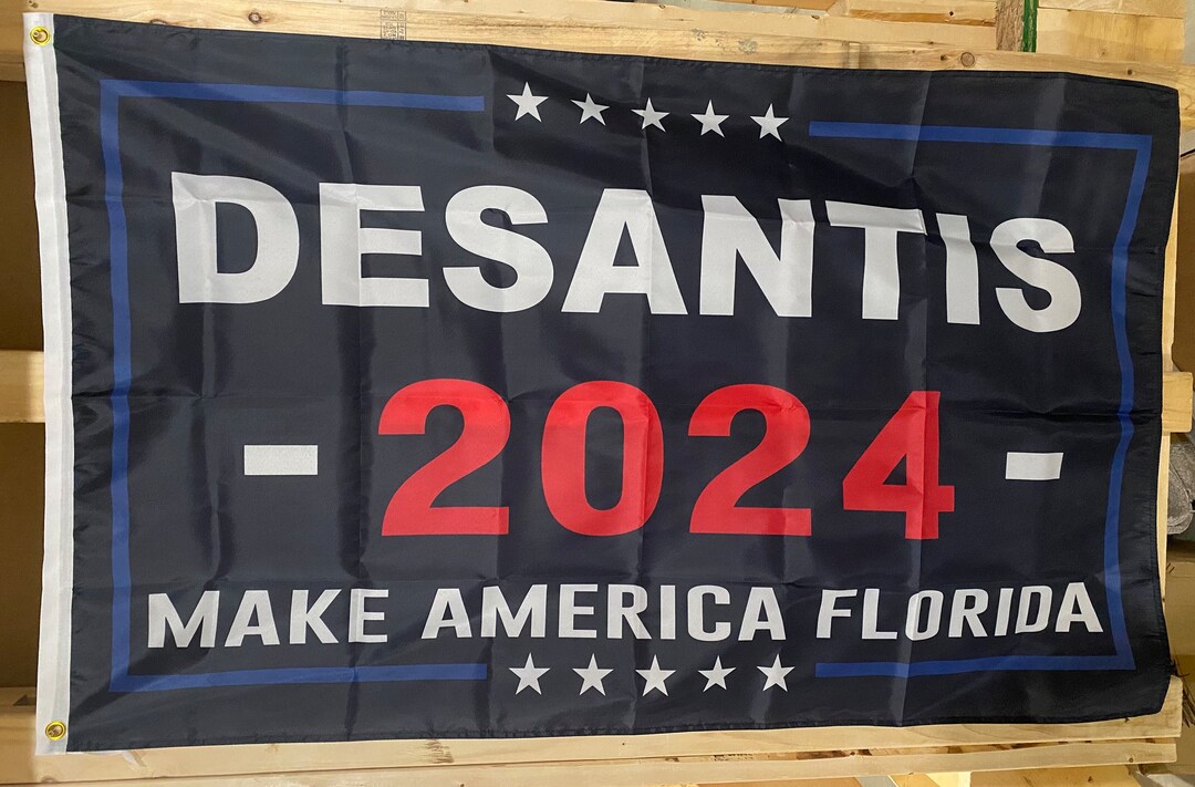 Ron Desantis 2024 Flag FREE USA SHIPPING President Republican Florida ...
