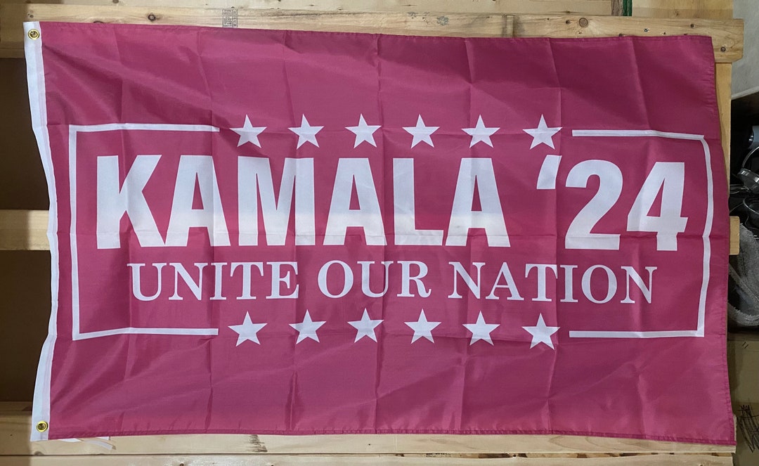 Kamala Harris 2024 Flag FREE SHIPPING for the People President Vote ...