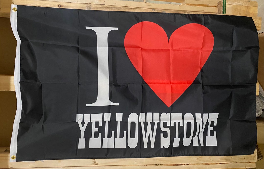 John Dutton Yellowstone Flag FREE USA SHIPPING Love Rip - Etsy