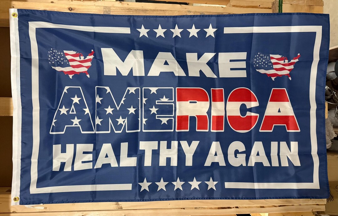 Robert Kennedy Jr MAHA Flag FREE Usa SHIP Make America Healthy Again ...