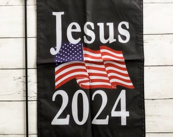 Jesus 2024. 12x18 Garden Flag. - Etsy