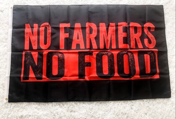Flag No Farmers No Food | Etsy