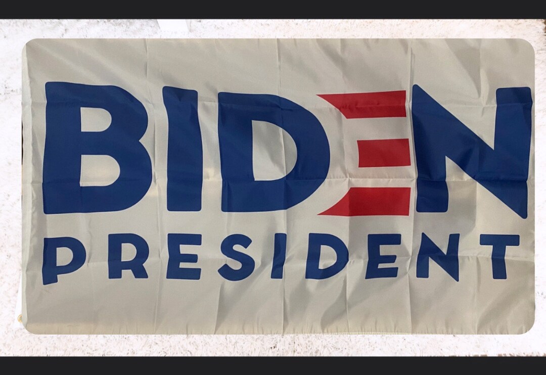 Joe Biden 2024 President Election Flag Kamala Harris Vote Democrat Blue ...