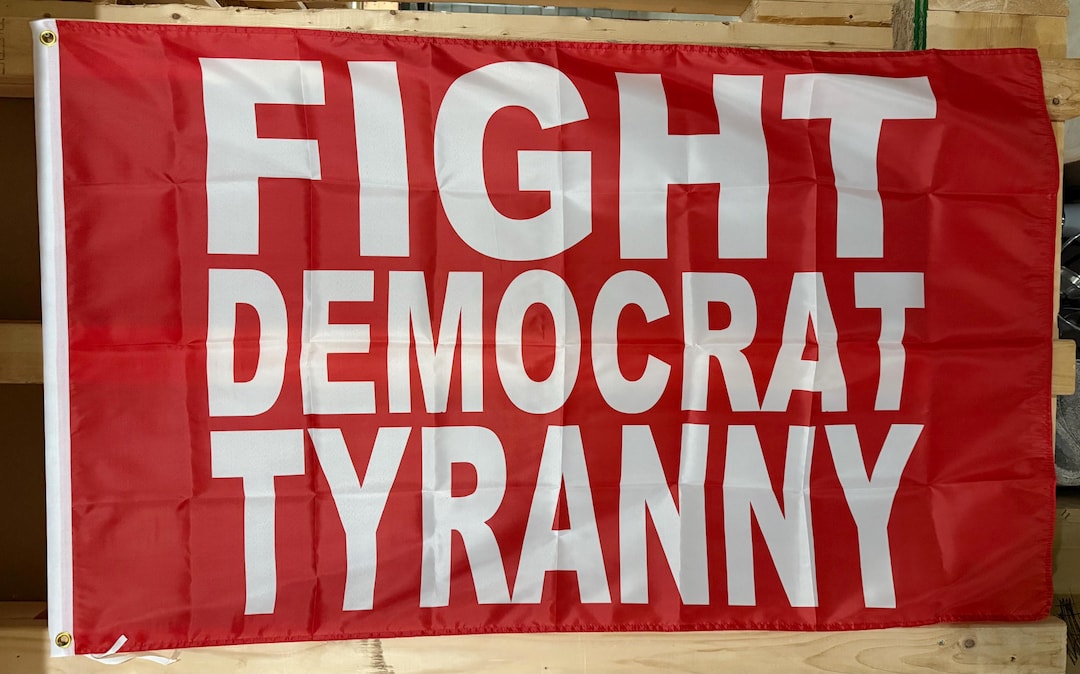 Republican Flag FREE USA SHIP Fight Democrat Tyranny Treason Vote Save ...