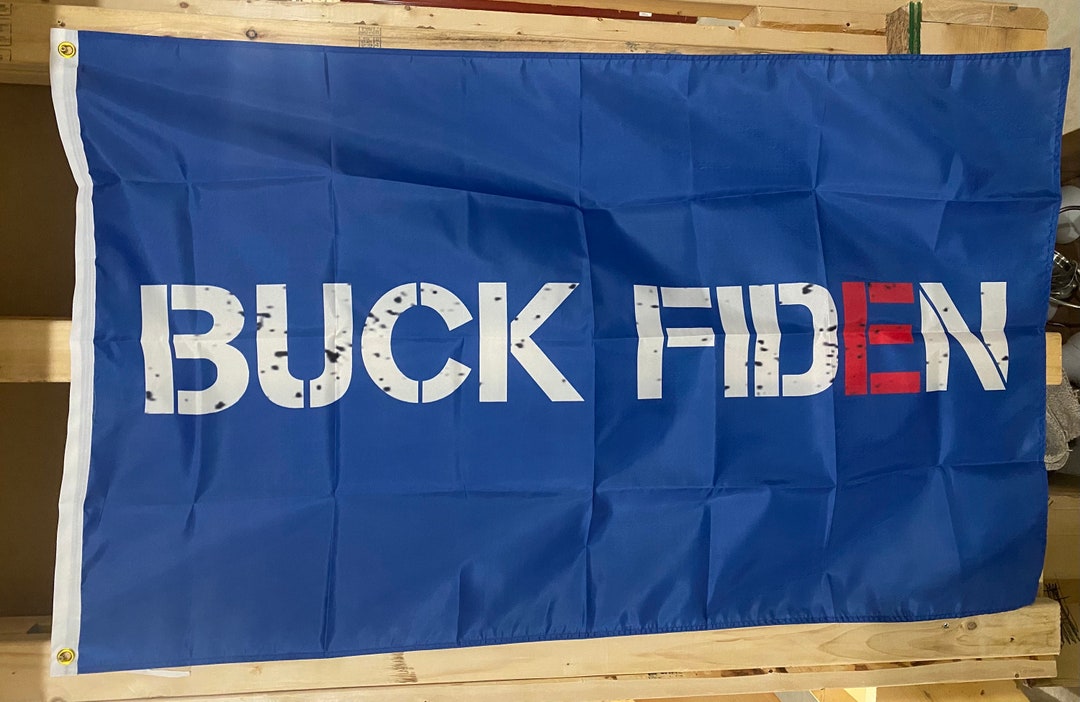 Buck Fiden Dumb Joe Biden Flag FREE USA SHIP Donald Trump President ...