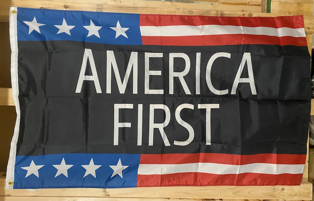 America First Flag FREE USA SHIP Donald Trump Republican Democrat ...