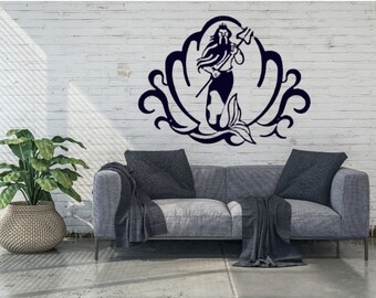 Poseidon Metal Wall Art - Etsy