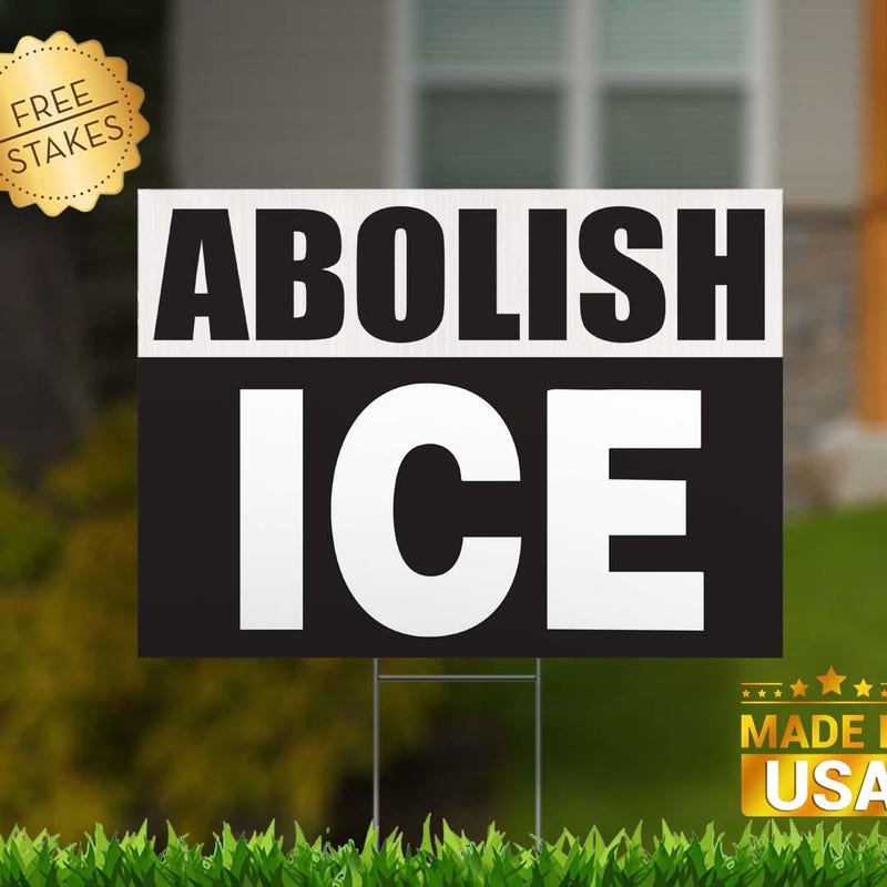 No Ice Protest Signs - Etsy