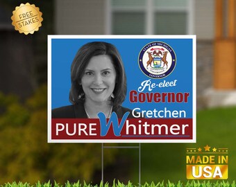 Michigan Yard Sign - Etsy