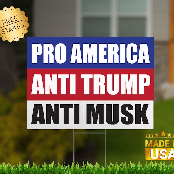 Anti Musk Yard Sign - Etsy
