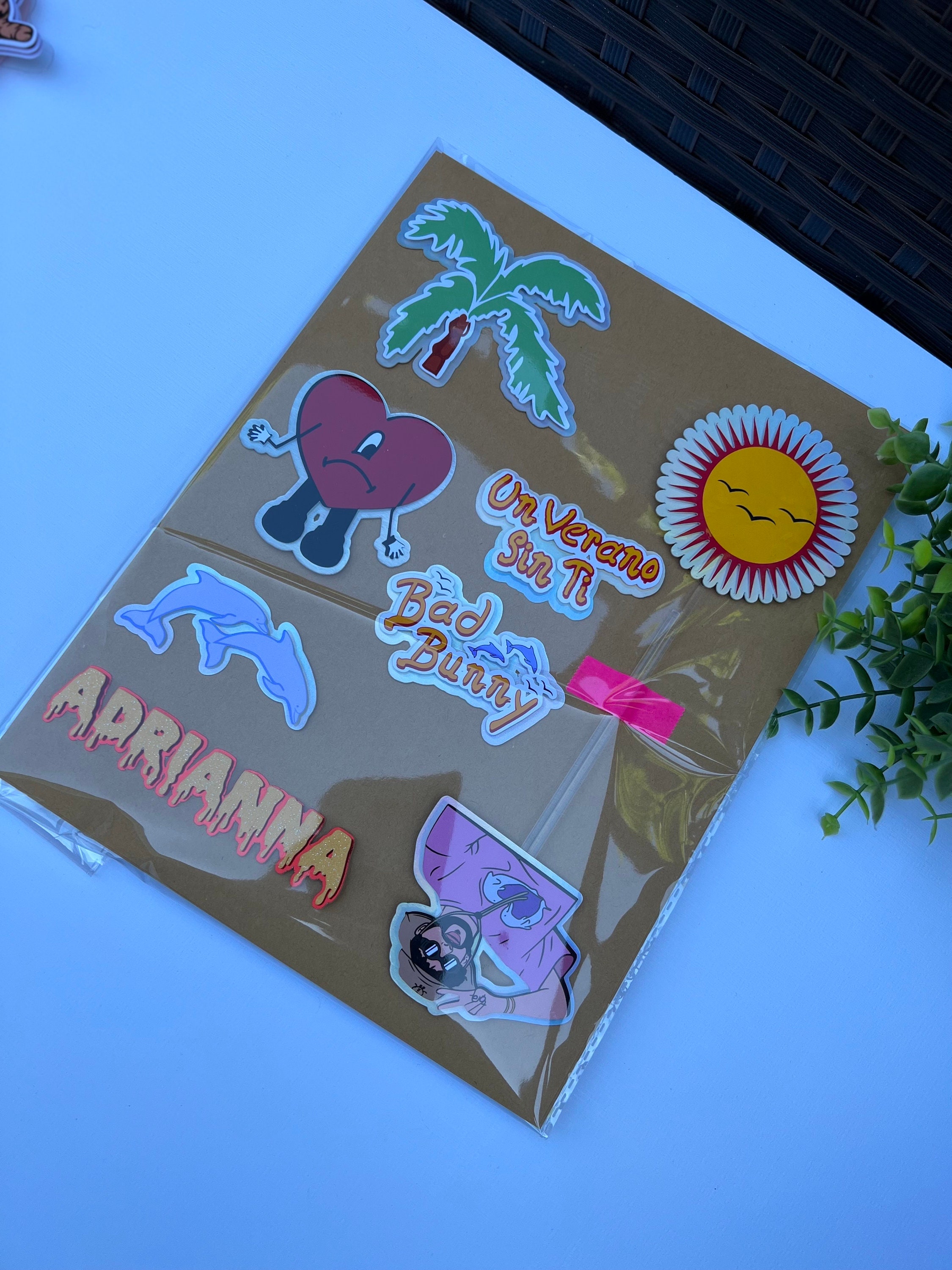 Bad Bunny Cake Topper /un Verano Sin Ti Cake Topper/bad Bunny Party ...