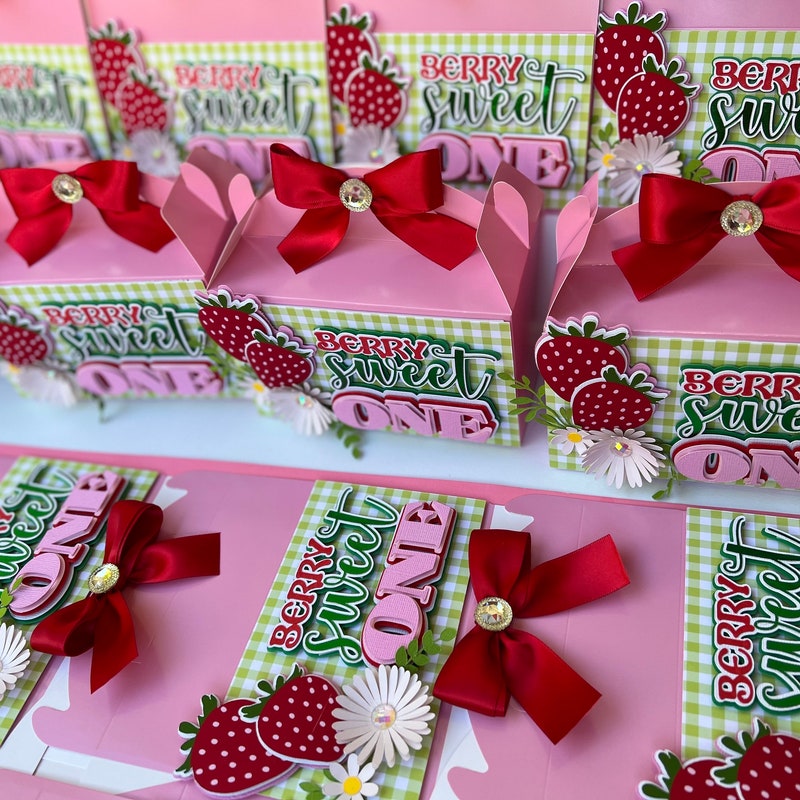 Strawberry Boxes - Etsy