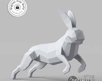 3d Print Rabbit - Etsy