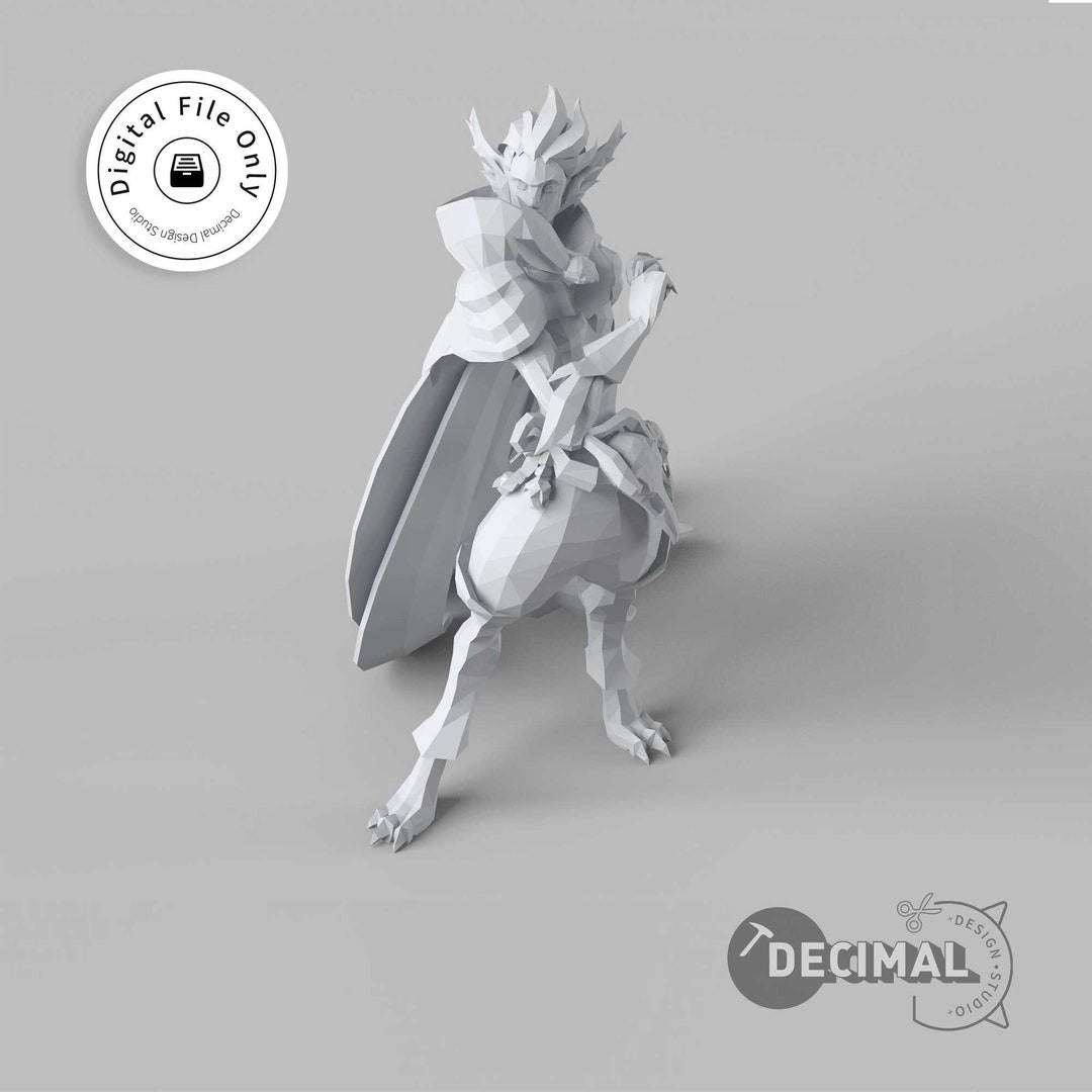 LOL | Low Poly Lol | Low Poly Rakan | Lol Rakan | Rakan 3D Model ...