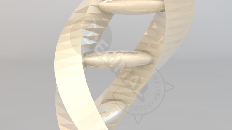 DNA 3D Model | DNA Statue STL 3D Print Model | Medical 3D Model | Free ...