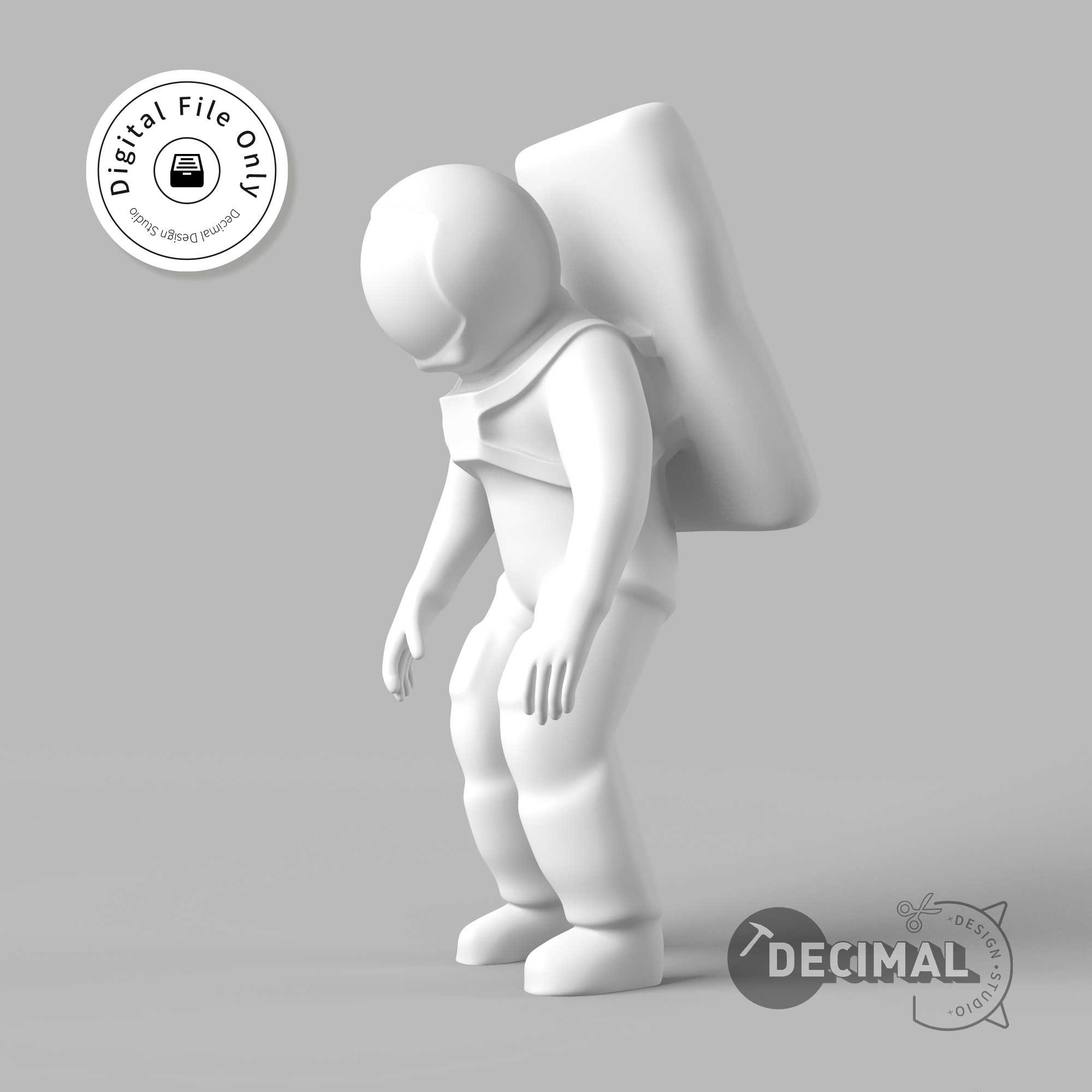 Astronaut | Astronaut 3D Model | Astronaut STL 3D Print Model ...