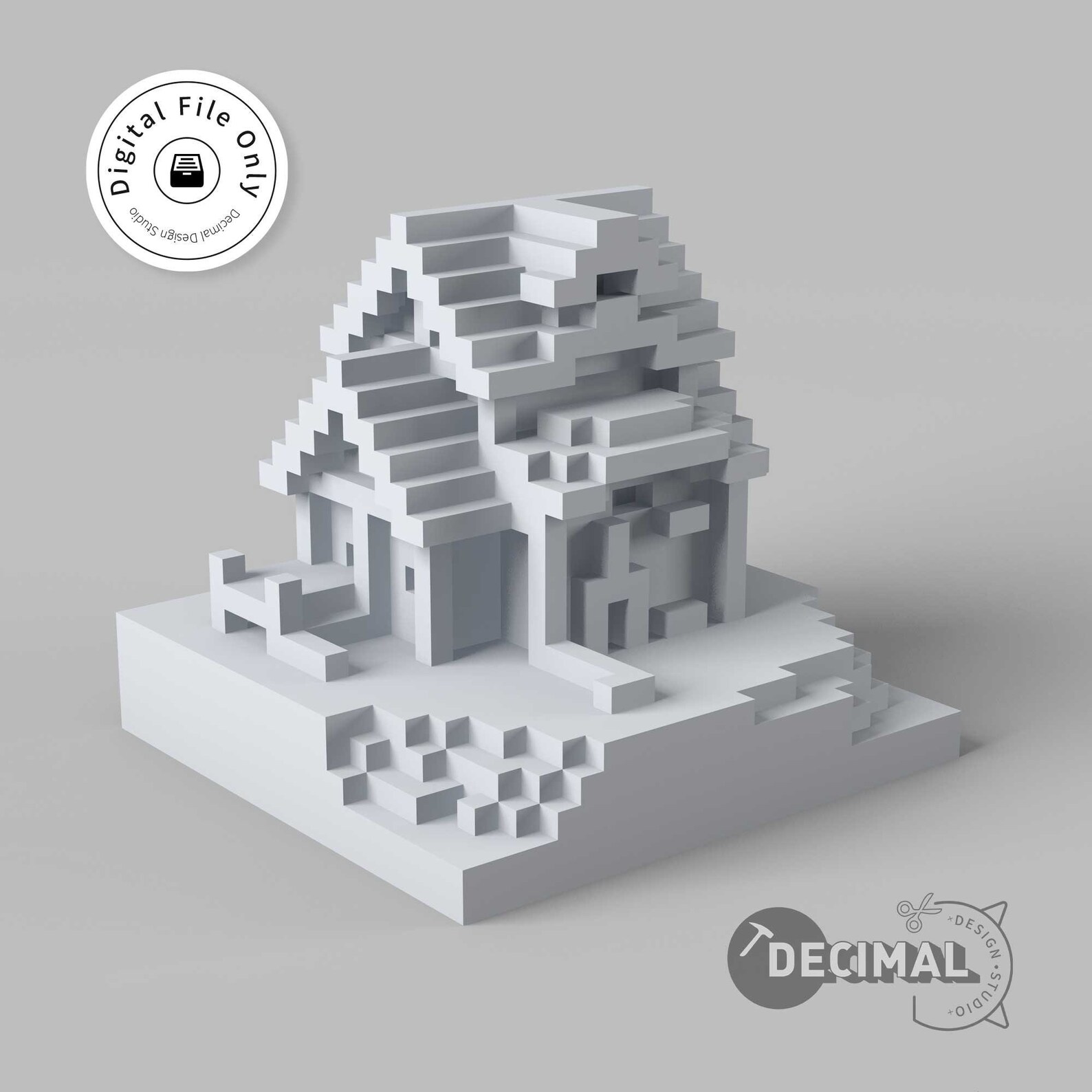 Minecraft Pixel House | Minecraft House | Minecraft Model | Minecraft ...