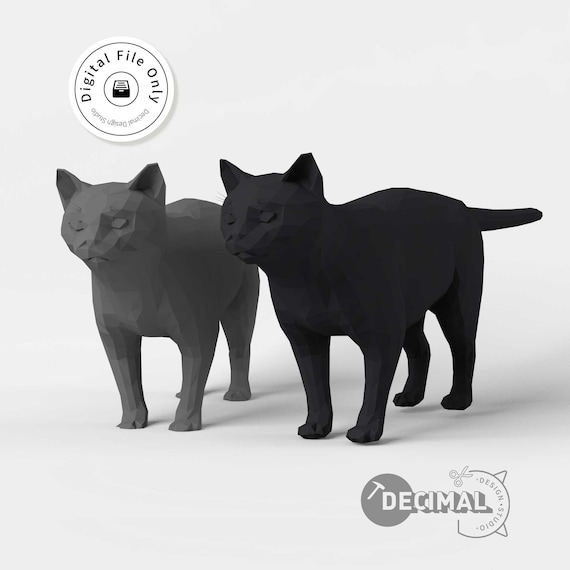 Cat 3D Model Cat Statue STL 3D Print Model Pet 3D Model - Etsy Finland