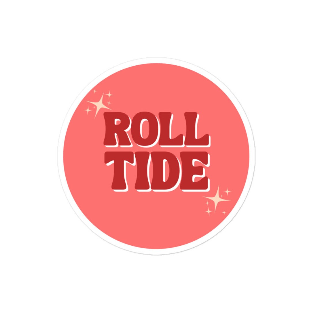 University of Alabama Roll Tide Sticker - Etsy