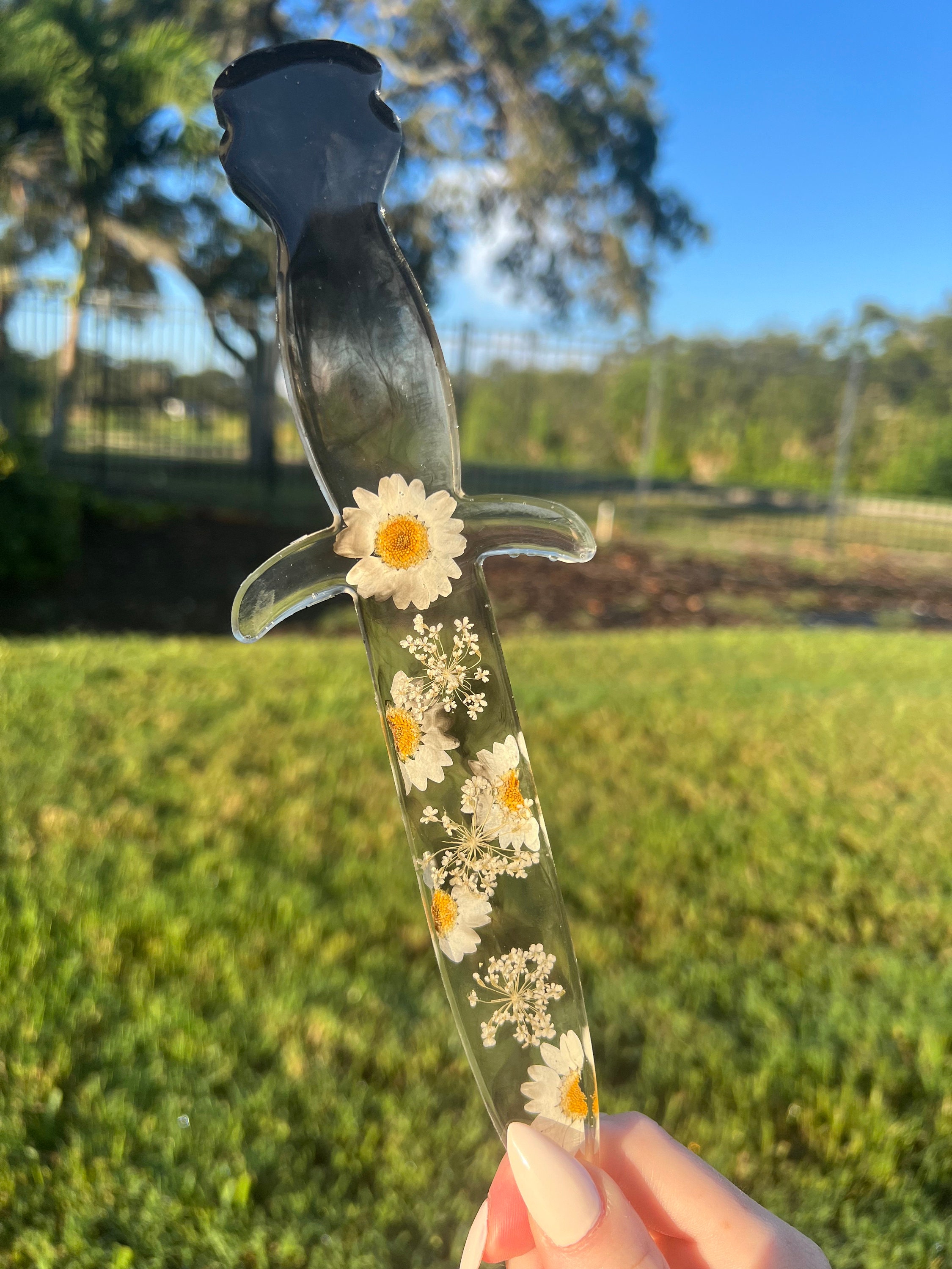 Halloween Dagger, Resin Dagger, Witch Dagger , Resin Gift - Etsy