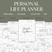 Printable Personal Life Planner Bundle, Calendars, Goal Trackers ...