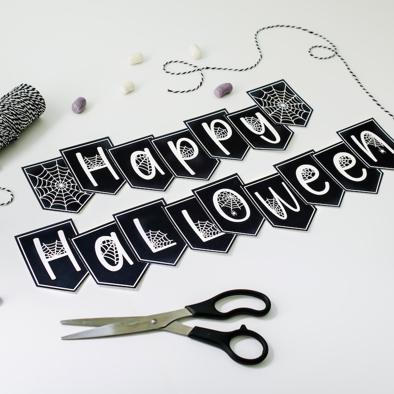 Halloween Bunting - Etsy