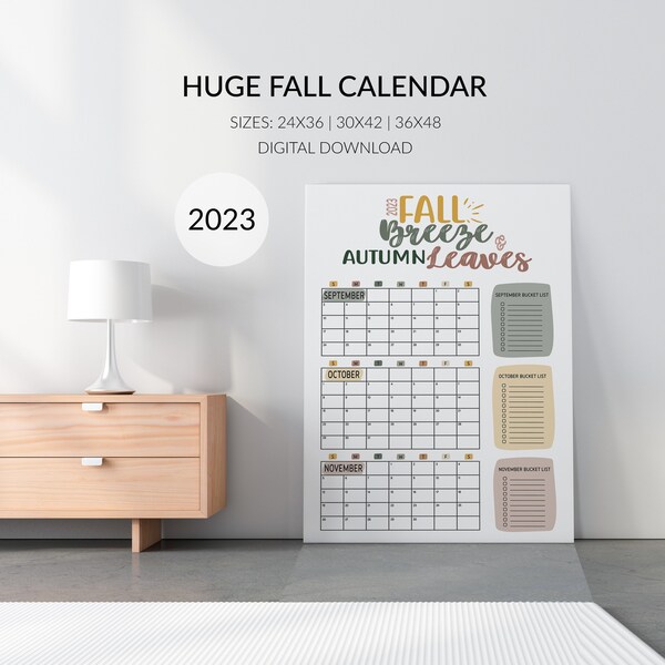 Poster Calendar - Etsy