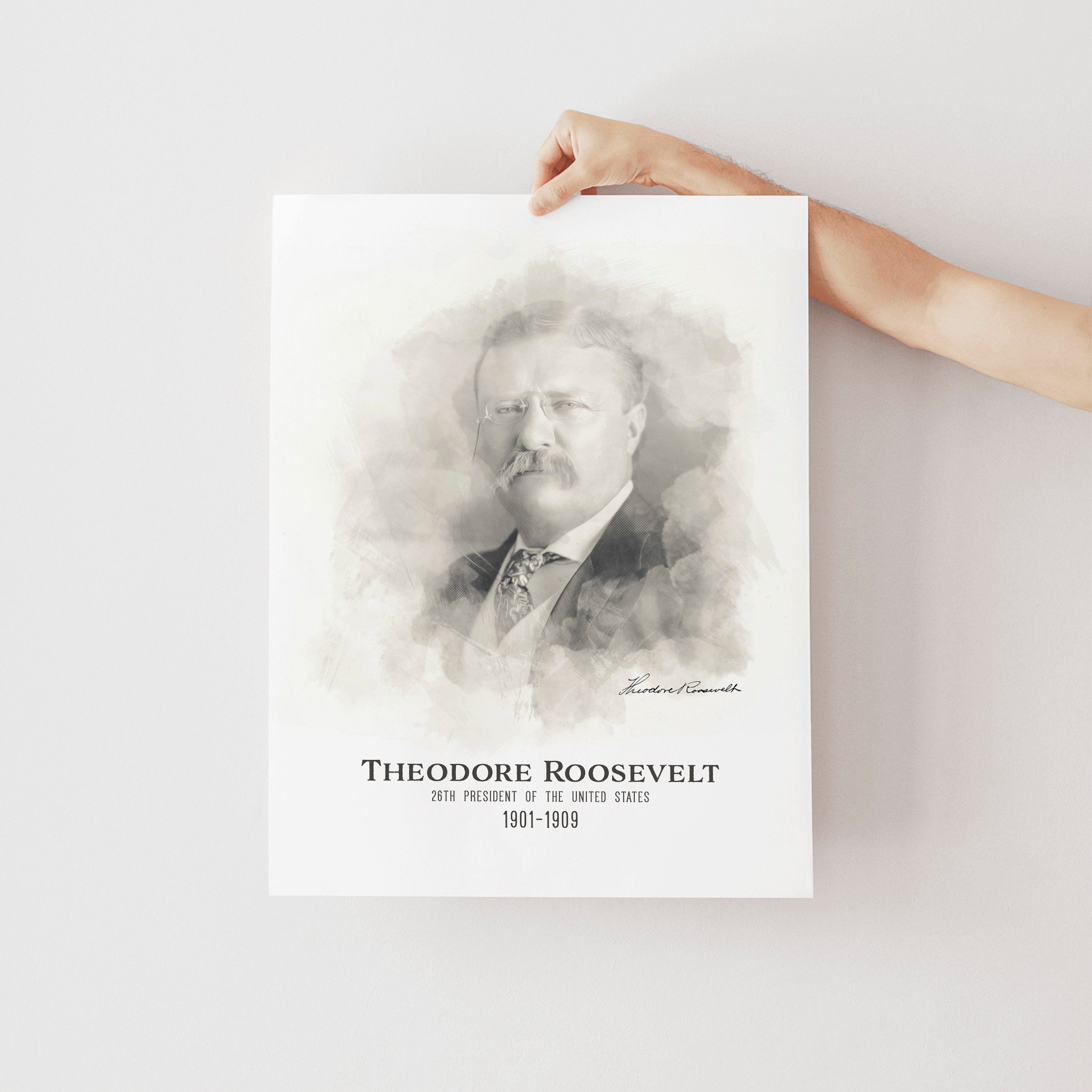 Theodore Roosevelt Presidential Portrait