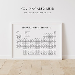 Printable Blank Periodic Table Chart: Chemistry Practice Fill-in ...